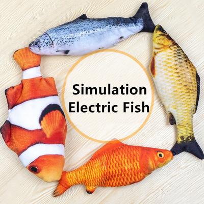 Cina Catnip interattivo ballante Flippy Cat Toy Moving Fish degli animali domestici del pesce in vendita
