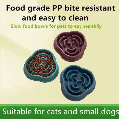 Cina Ciotola di riso della ciotola di Cat And Dog Slow Food per evitare il soffocamento e capovolgersi in vendita