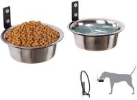 China Collapsible Wall Mounted Pet Feeder Customized Height for sale