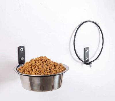 China Collapsible Wall Mounted Pet Feeder Customized Height for sale