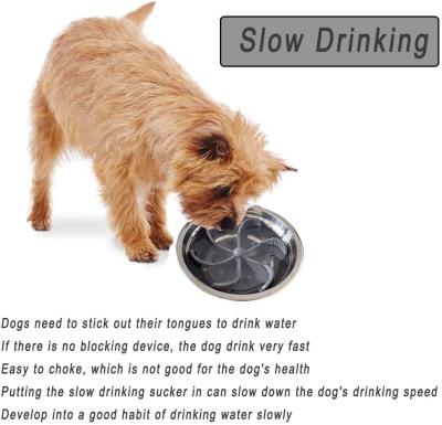 China Silicone Slow Feeder Insert Sucker For Small Medium Larger Dog And Cat Eating for sale