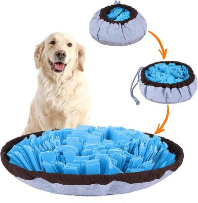 China Dog Food Puzzle Feeder Enrichment Pet Foraging Mat For Smell Training for sale