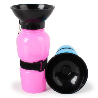 Cina Tazza bevente dell'animale domestico di compressione del bevitore 500ml dell'animale domestico dell'animale domestico all'aperto portatile della tazza bevente in vendita