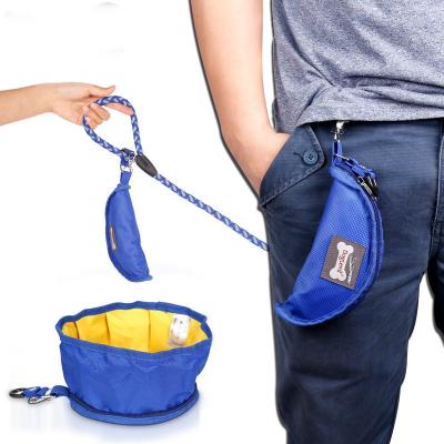 China Lightweight Nylon Portable Dog Bowl Outdoor Waterproof  200g for sale