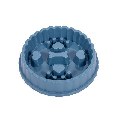 China Anti Choking Spill Slow Food Bowl Small Medium Dog Feeding Bowl for sale