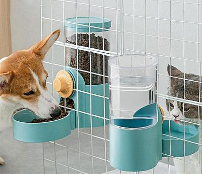 China PP Material Cat Hanging Water Fountain Pet Feeder Bowls 350g for sale