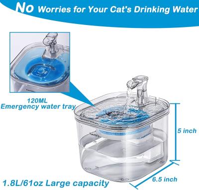 Cina Fontana automatica dell'animale domestico di acciaio inossidabile dell'erogatore dell'acqua del cane in vendita
