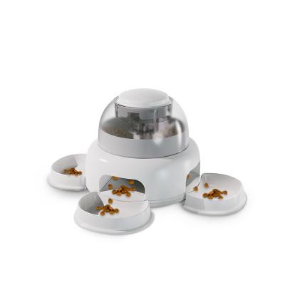 China Slow Pet Automatic Feeder Dog Press Leaky Food Device for sale