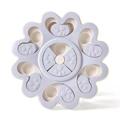 China Interactive Educational Dog Toys Slow Food Bowl Puzzle Artifact Game Board for sale
