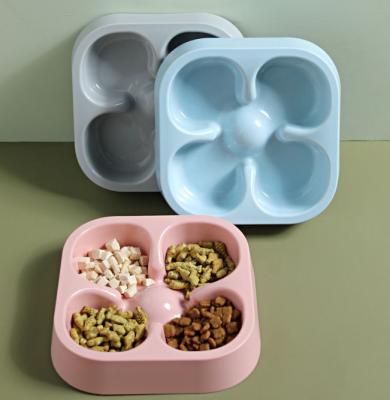 China Anti Skid Pet Puzzle Bowl Slow Food Feeding Dishes for sale