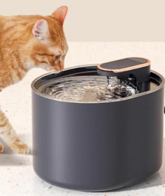 China 2 Stainless Steel Raised Dog Bowl Automatic Water Feeder for sale