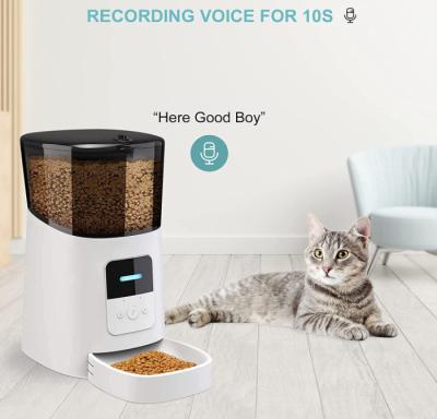 China WiFi Smart Pet Feeder Cats Dogs Ceramic Food Bowl With Camera​ for sale