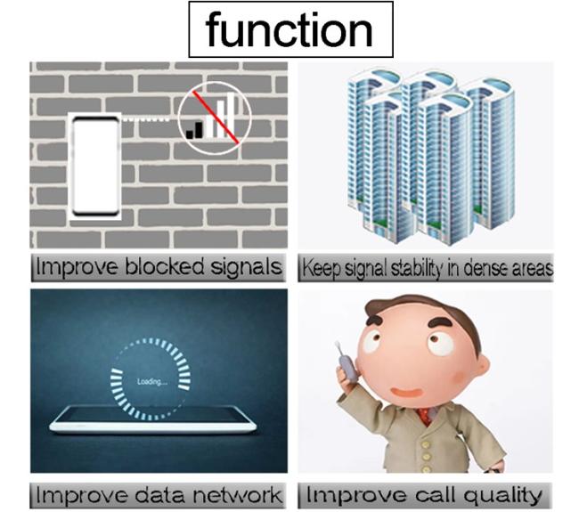 2 3 4G 900 1800 2100MHz Tri Band Factory Most Affordable Mobile Phone Signal Network Repeater / Booster / Signal Amplifier