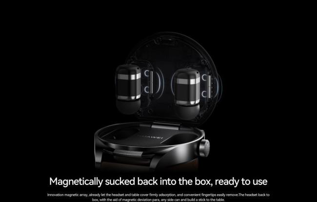 Huawei Watch Buds Smartwatch Powered by Harmony OS