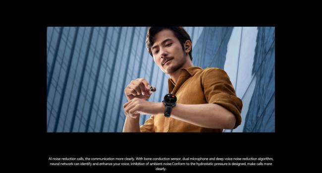 Huawei Watch Buds Smartwatch Powered by Harmony OS