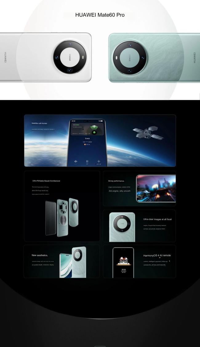Huawei Mate 60 PRO 12GB+512GB Harmonyos 4.0 50MP