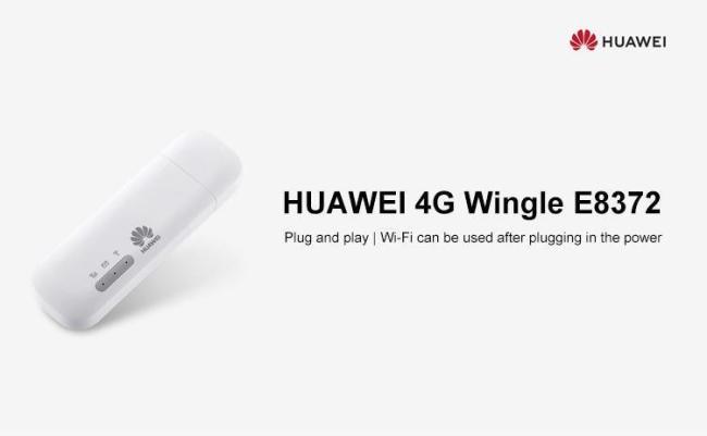 Unlocked Huawei 4G USB Modem E8372h-820 E8372 Wingle LTE Universal 4G USB Modem WiFi Hotspot Support 16 WiFi Users