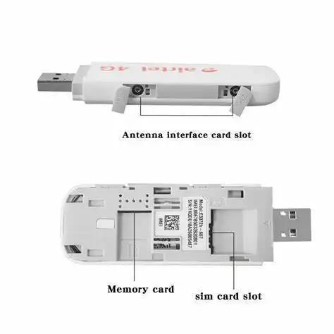 Original New Unlocked Huawei 4G USB Modem E3372h-607 150Mbps LTE USB Dongle