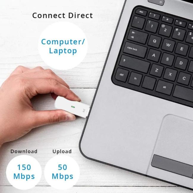 Mf833u1 4G USB Modem Wireless WiFi Router Laptop Tdd FDD Cat4 Hotspot Dongle