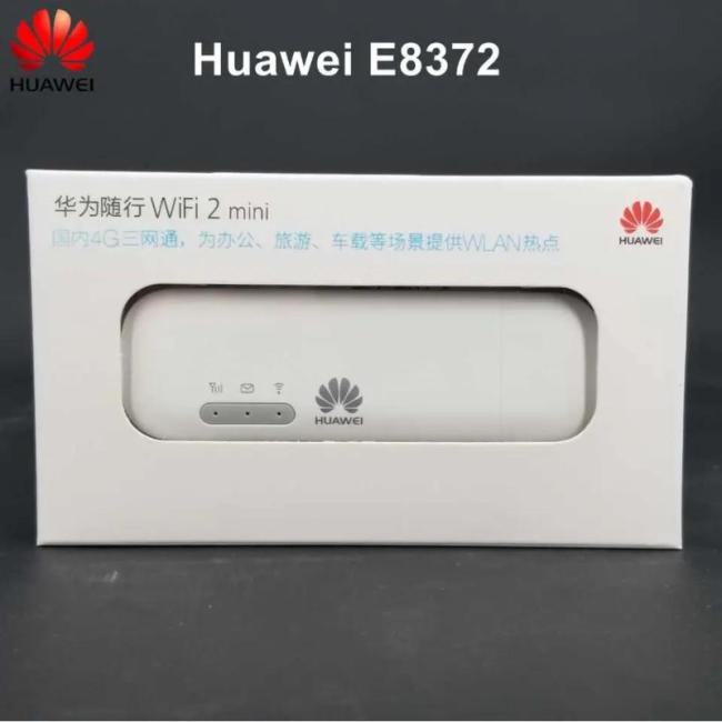 Unlocked Huawei E8372h-155 4G 150Mbps USB WiFi Modem Support LTE FDD 1/3/5/7/8/20 Tdd Band 38/40/41 Mobile USB Dongle