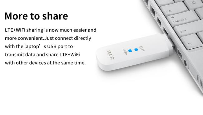 Genuine Sealed 4G LTE WiFi Dongle Unlocked 4G LTE WiFi USB Modem Z-Te Mf79u USB Wi-Fi Router
