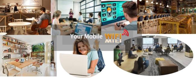 5G CPE T1a Router front view