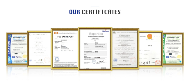 Jenet product certifications
