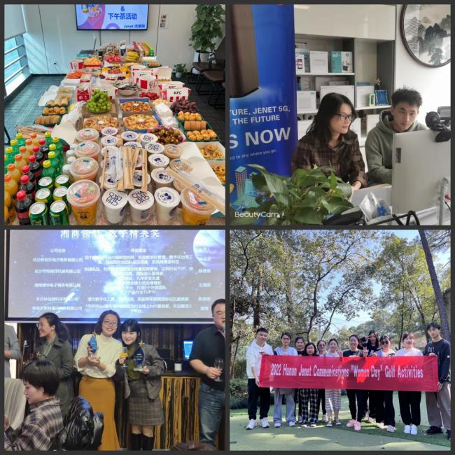 Quality control inspection at Jenet factory