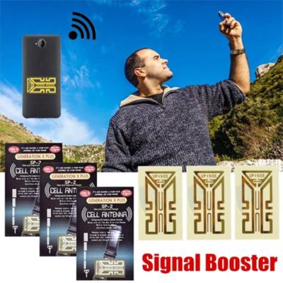 China Portable Cell Phone Signal Enhancement Stickers SP3 SP4 Network Signal Amplifier for sale