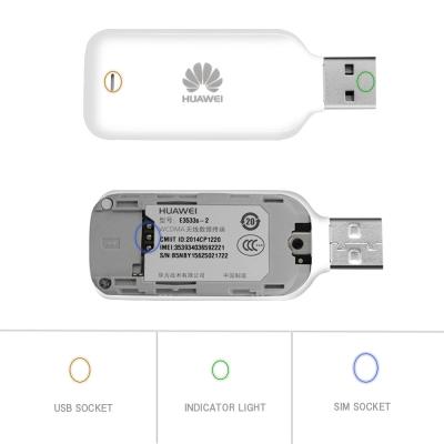Cina Modem senza fili sbloccato Wifi del bastone di Huawei E3533 3G HSPA+900/2100Mhz 21.6Mbps USB in vendita