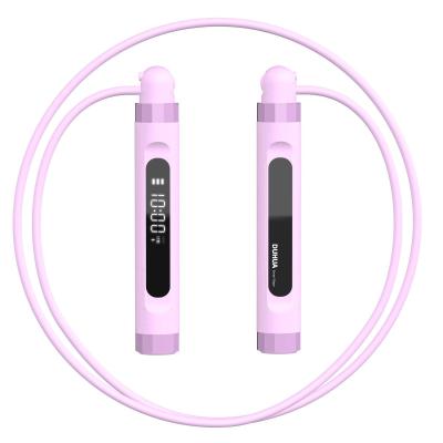 China LCD Screen Digital Jump Rope Light Fitness Smart Skipping Rope with Huawei Hilink APP for sale