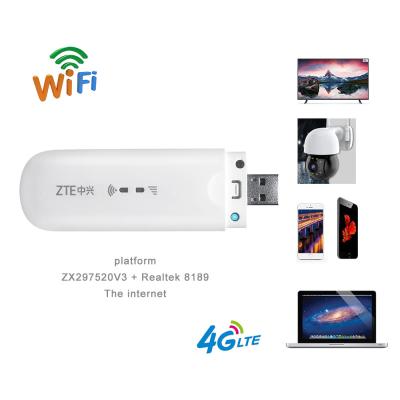 China 4G LTE WiFi Router ZTE MF79U CE Certificated CAT4 150mbps USB Modem WiFi for sale