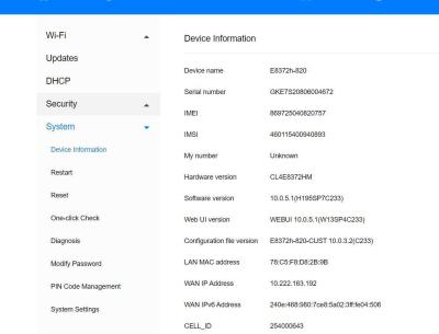 Chine Unlocked Huawei 4G USB Modem E8372h-820 E8372 Wingle LTE with 16 WiFi Users Support à vendre