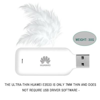 China Multi-Colored LED Display Huawei E3533 HSPA Ultra Stick Surf Stick Wireless USB Modem for sale