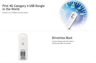 Chine Huawei E3276 E3276s-500 150Mbps 4G LTE USB Dongle with LTE FDD B2/B4/B5/B7 Support à vendre