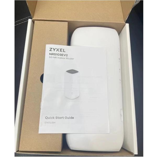 Sbloccato ZYXEL NR5103EV2 5G NR Indoor CPE Router 4.7Gbps WiFi6 4G LTE Cat19 SIM Card 5G WiFi CPE Router