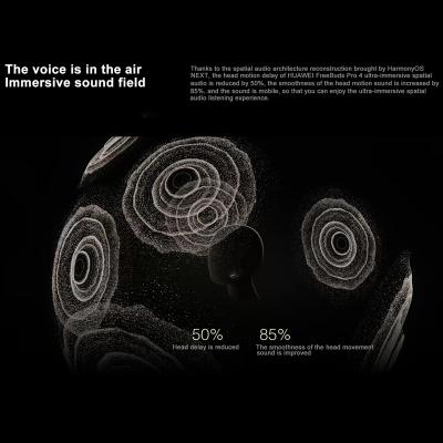 China Hua-wei FreeBuds Pro 4 Earphone  5.2 High-Resolution Lossless Sound Quality Headphones Noise Reduction Sports Headset for sale
