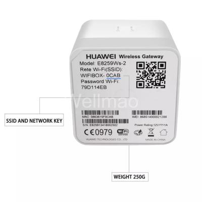 China Popular E8259 3G High Speed Box WIFI Router 900/2100MHz Wireless DUAL-BAND Mobile Hotpots Routers with QoS Function for sale