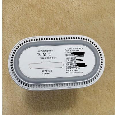 China ZTE MC801A 5G NR LTE FDD N1/2/3/5/7/8/12/20/28/66/71 TDD N77/78/79/41High Speed Fast Indoor Wireless CPE Router for sale