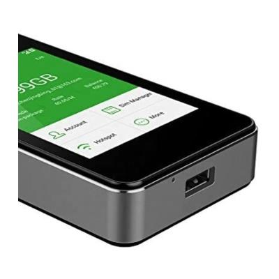 China Portable 4G LTE Wifi Sharing Simcard Router with Modem Function Travel Hotspot Unlocked G2 Pro for sale