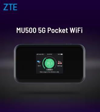 Cina MU500 per dispositivi abilitati a Wifi 5G ZTE Pro Batteria da 2,4 pollici Color Touch Screen Router fino a 30 dispositivi in vendita