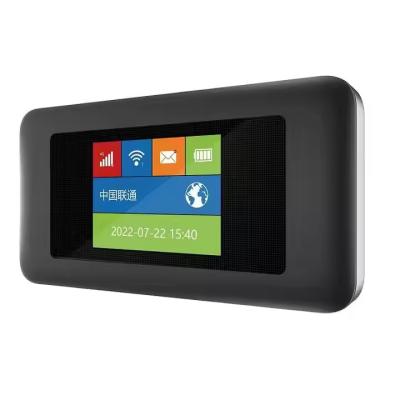 China Unlock CAT18 5G MiFis Mobile Hotspots Cellular Wi-Fi Router 5000Mah Battery WiFi6 5G Router With Sim Card Slot for sale