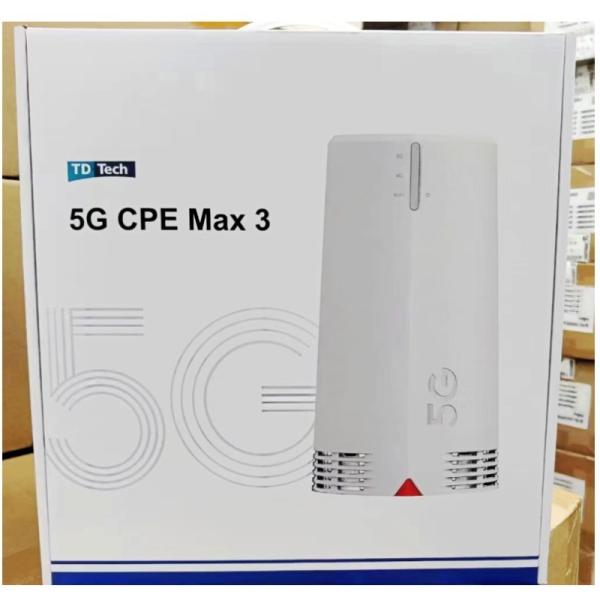 Unlocked 5G CPE Max 3 Outdoor Router CPE Mesh Wifi 6 NSA+SA with Antenna Gain Support RJ45 Sim Card Slot 5g Wifi Extender Router
