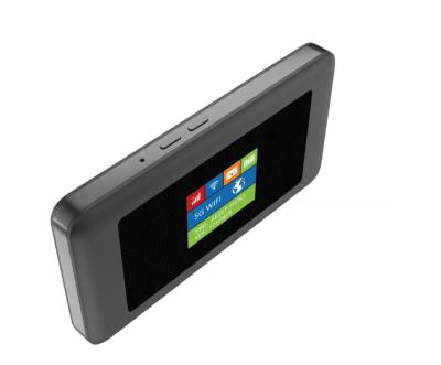 China Unlock CAT18 5G MiFis Mobile Hotspots Cellular Wi-Fi Router 5000Mah Battery WiFi6 5G Router With Sim Card Slot for sale