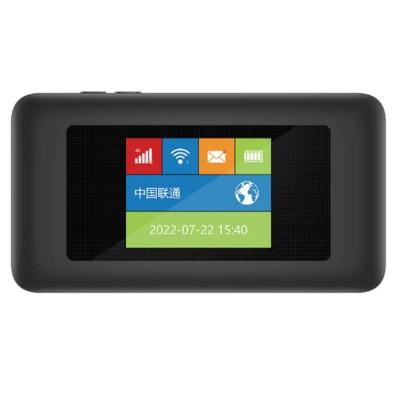 China Unlock CAT18 5G MiFis Mobile Hotspots Cellular Wi-Fi Router 5000Mah Battery WiFi6 5G Router With Sim Card Slot for sale
