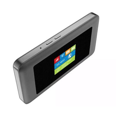 China 5000mAh 5G Dual-Band Pocket Router WiFi 6 Hotspot with SIM Slots 72H Streaming for Travel & Remote Work for sale