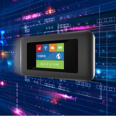 China 5000mAh 5G Dual-Band Pocket Router WiFi 6 Hotspot with SIM Slots 72H Streaming for Travel & Remote Work for sale