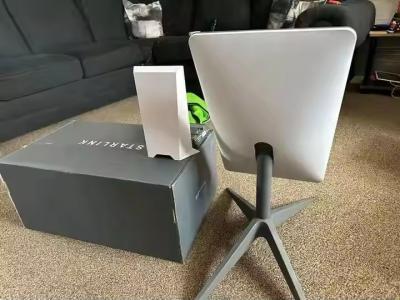 중국 플라스틱 부품으로 제작된 Starlink V4 디지털 위성 인터넷 (전 세계 배송 포함) 판매용
