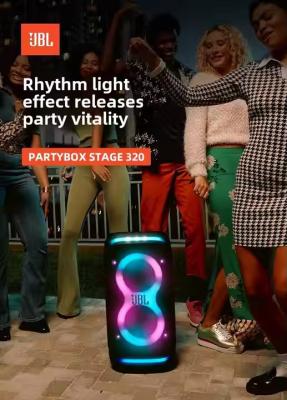 China Original JBL PARTYBOX 320 Lautsprecher Leistungsstarker Pro Sound Futuristische Lichtshow bis zu 18 Stunden Spielzeit für Outdoor Bluetooth Lautsprecher Portable Große Party Karaoke zu verkaufen
