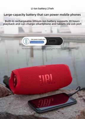 China Jbl Charge 5 Radio Bluetooth Wireless Speaker Portable Outdoor Small Subwoofer Stereo Sound Bluetooth Speaker for sale